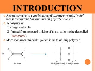 Polymers | PPTX