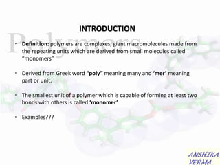 Polymers | PPT