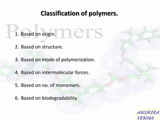 Polymers | PPT
