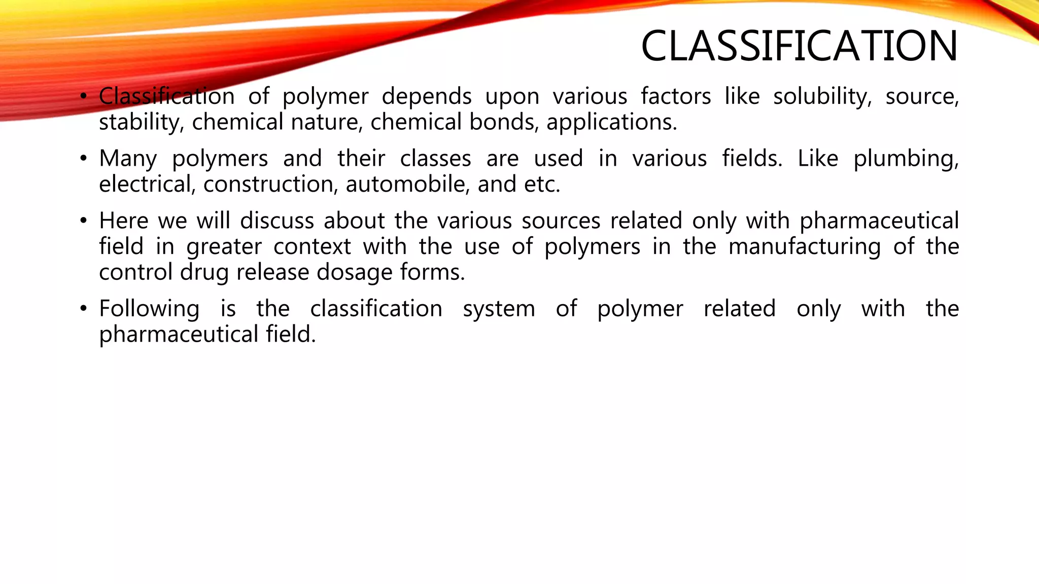 Polymers | PPTX