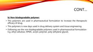 Polymers | PPTX