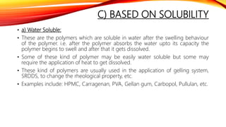 Polymers | PPTX