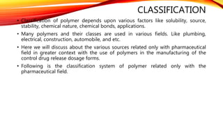 Polymers | PPTX