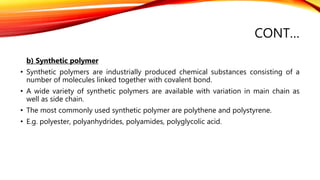 Polymers | PPTX