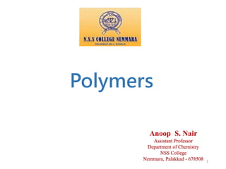 Introduction to Polymers | PPTX