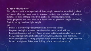 Polymers | PPTX