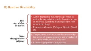 Polymers | PPTX