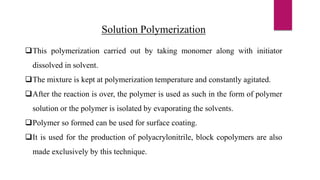 Polymers | PPTX