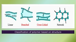Polymers and It's Classification | PPTX