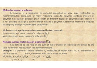Polymers.pdf for slow learners and easy understanding | PPT