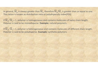 Polymers.pdf for slow learners and easy understanding | PPT