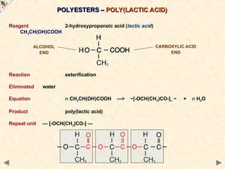 USES AND TYPES POLYMERS ORGANIC CHEMISTRY.ppt