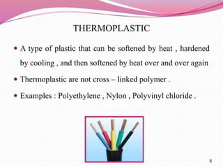 Polymer application of polymer and classification of polymer | PPTX