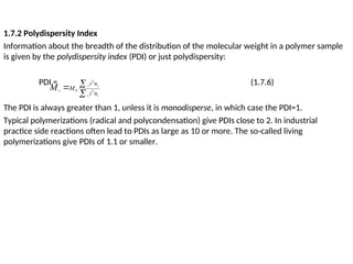 Polymers and it's synthesis, types, properties | PPT