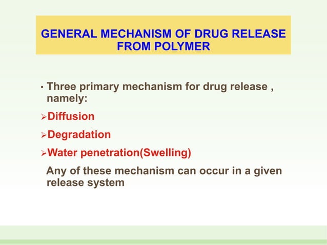 Polymers Used in Pharmaceutical Sciences