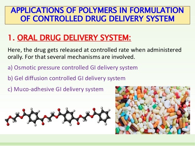 Polymers Used in Pharmaceutical Sciences