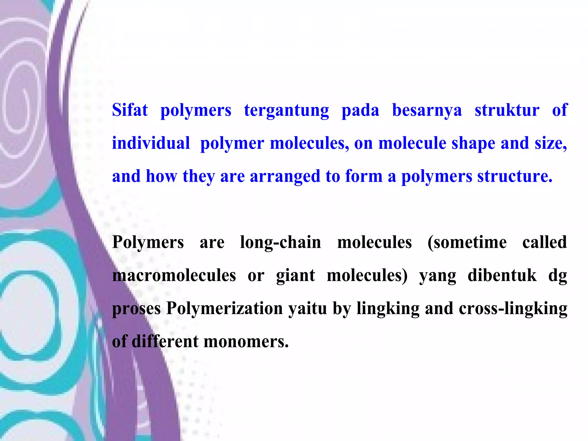 Polymers | PPT