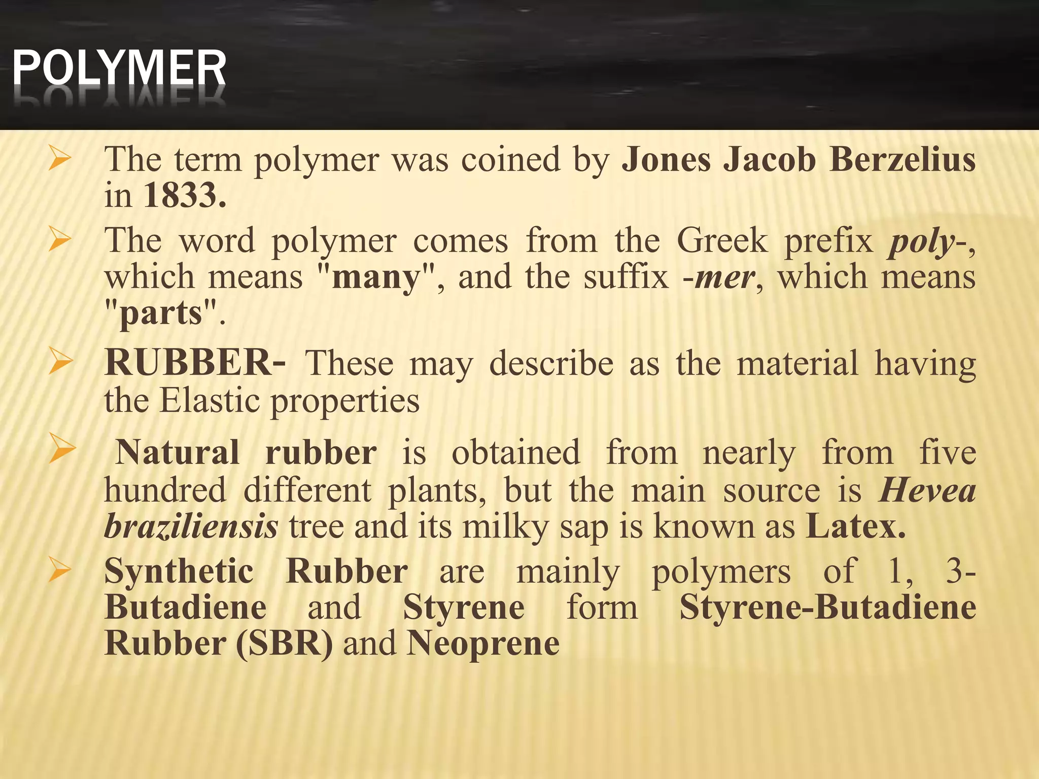 Quality Control in Polymers/Rubber | PPTX