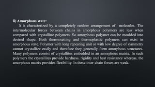 Methods of polymerisation | PPTX