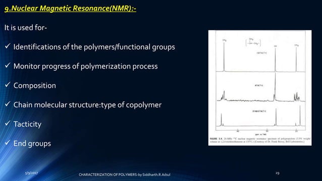Polymers and its characterization | PPTX | Chemistry | Science