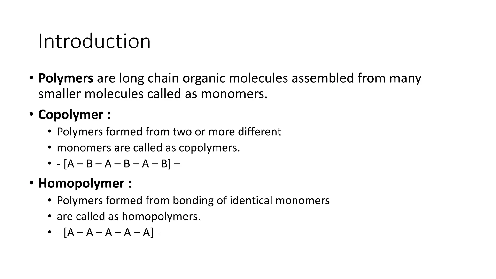 Polymers as excipients | PDF