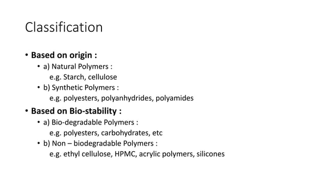 Polymers As Excipients Pdf Skin Care Beauty