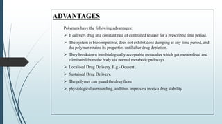 POLYMERS (BP704T) by juganta kr kalita.pptx