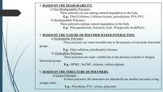 POLYMERS (BP704T) by juganta kr kalita.pptx