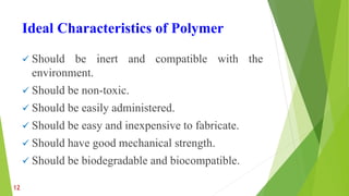 Polymers by Sree Prakash Pandey | PPTX