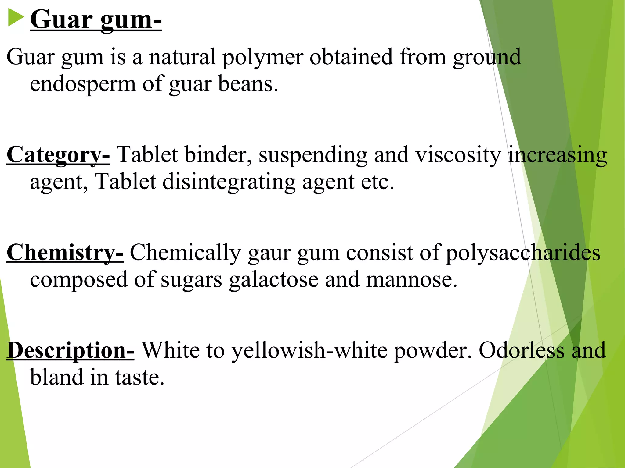 The Study of Polymers Used in Pharmaceutical Industries. | PPT