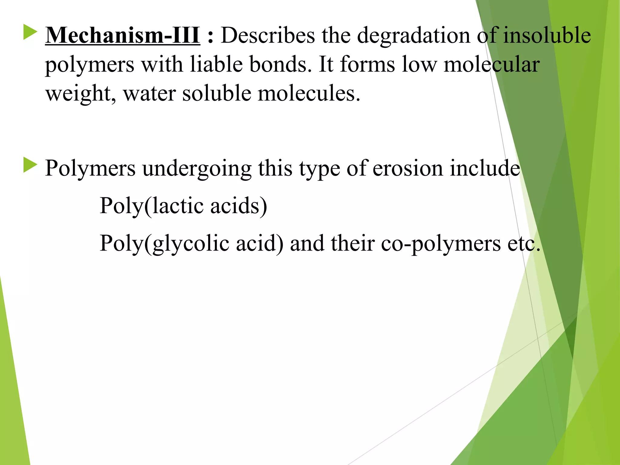 The Study of Polymers Used in Pharmaceutical Industries. | PPT