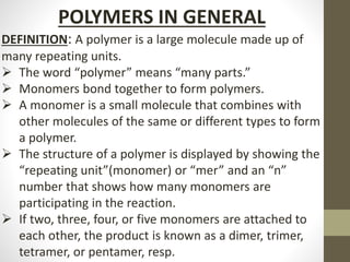 Polymer science | PPT