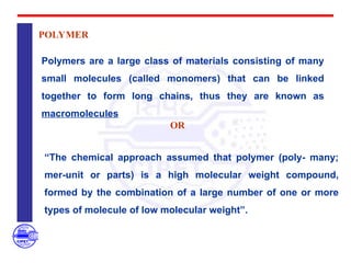 Polymer Science and Fundamental study...ppt