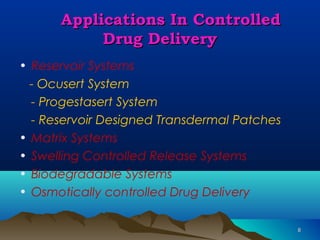 Polymer sciencefordrugdelivery | PPT