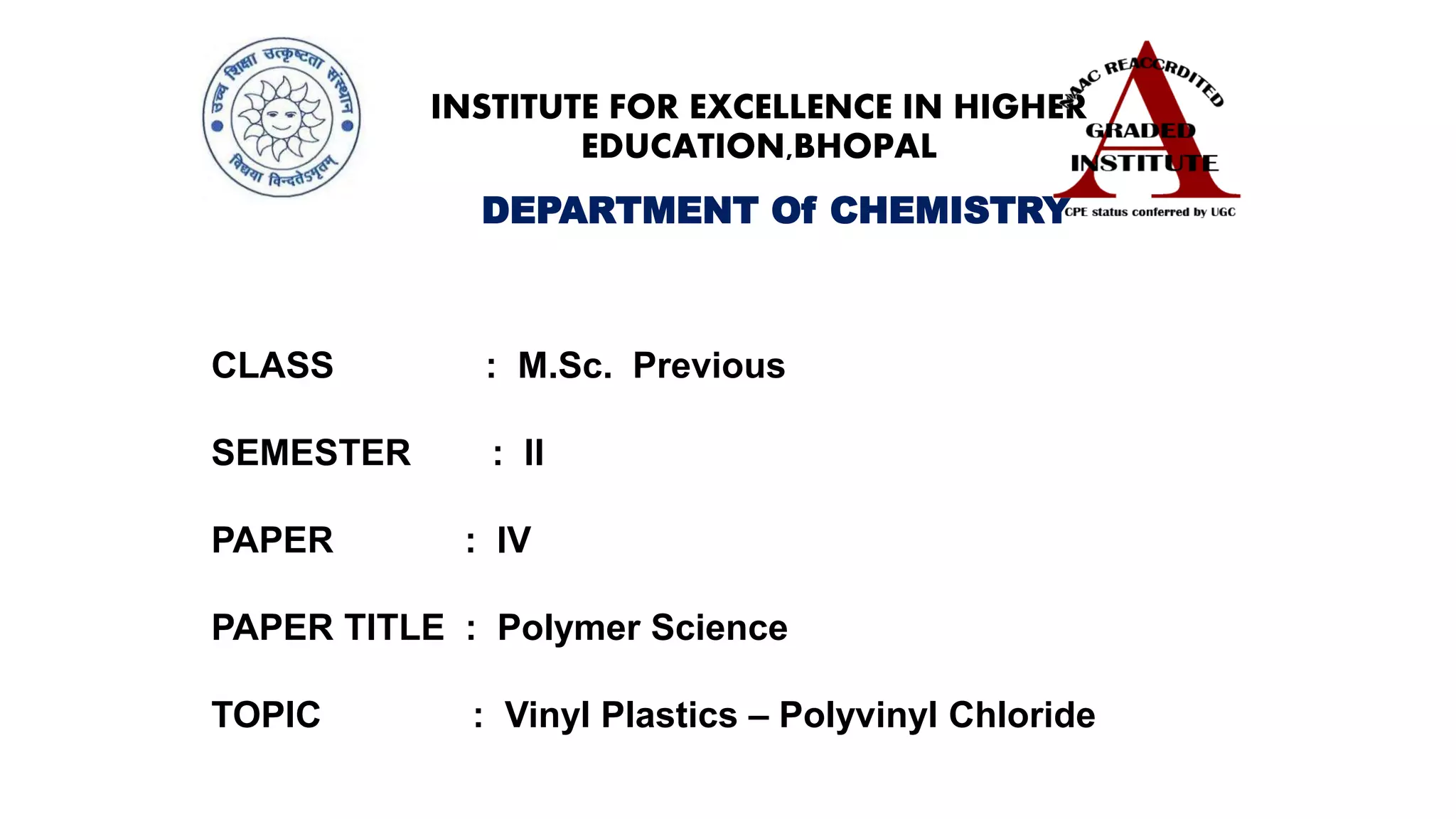 Polymer science ppt (1) | PPT