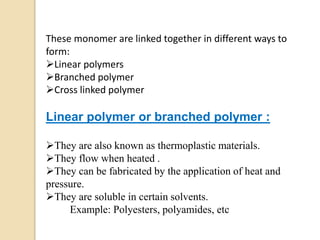 Polymer science | PPTX