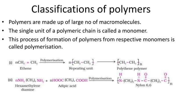 Polymers class 12 CBSE | PPTX
