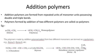 Polymers class 12 CBSE | PPTX