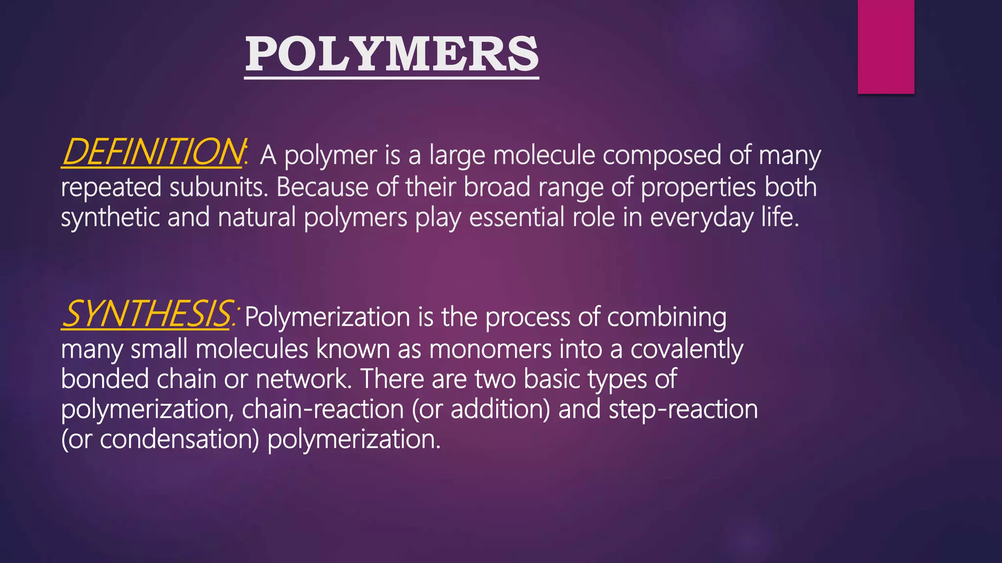 Polymers,composites and smart materials | PPTX