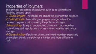 Polymers,composites and smart materials | PPTX