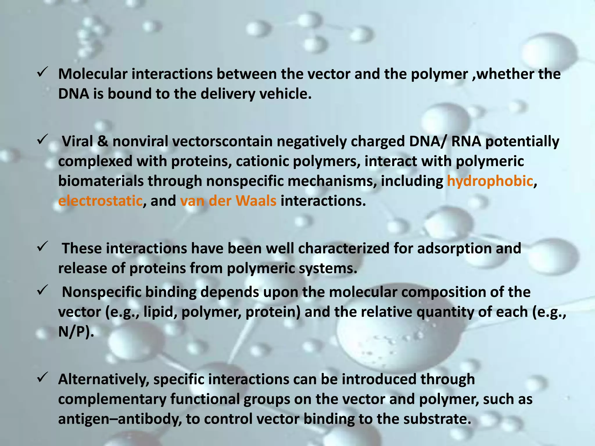 Polymers controlled delivery of therapeutic nucleic acid | PPT