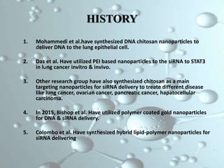 Polymers controlled delivery of therapeutic nucleic acid | PPTX