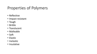 Polymers final | PDF