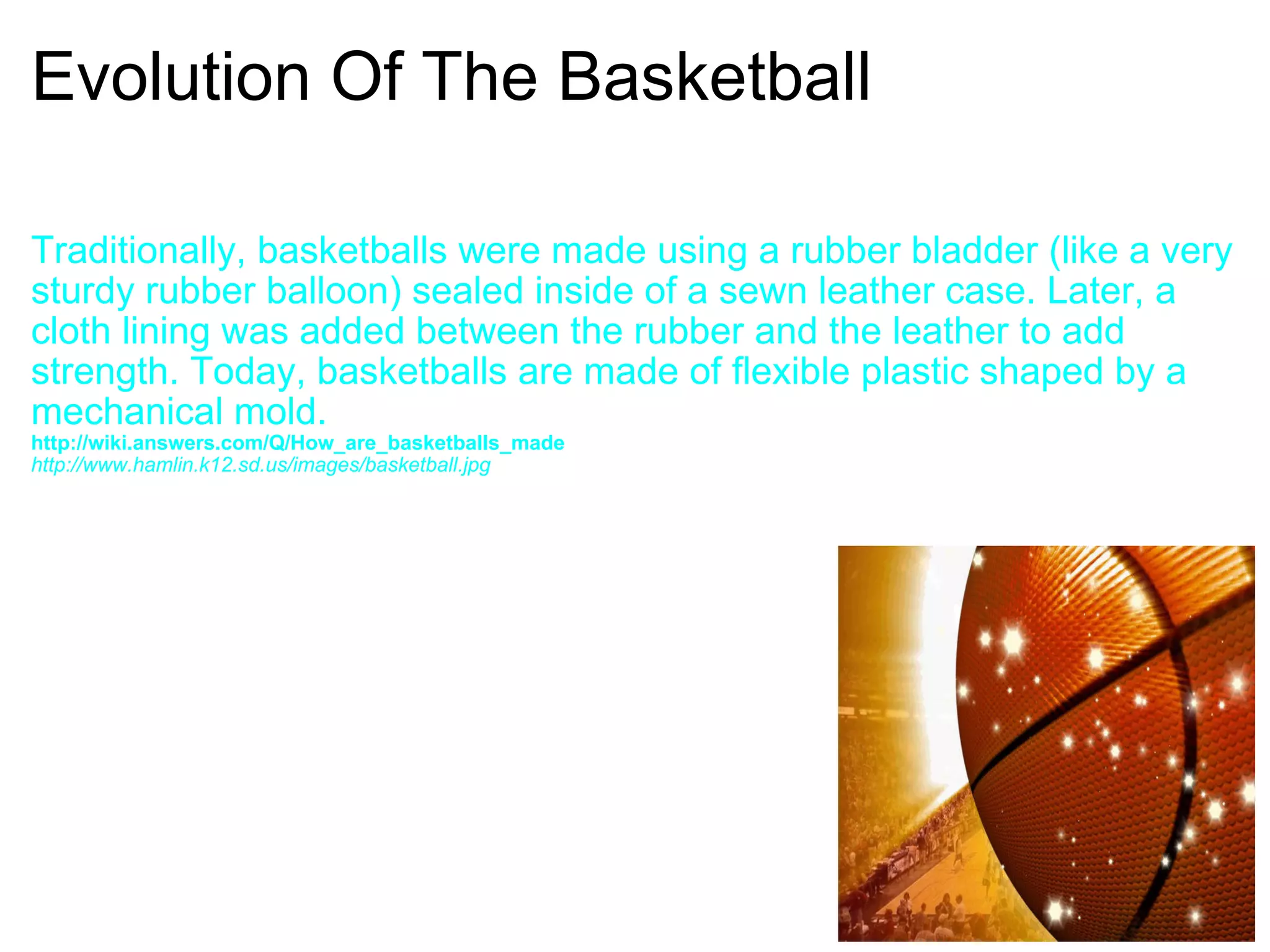 Polymers In Basketball! | PPT