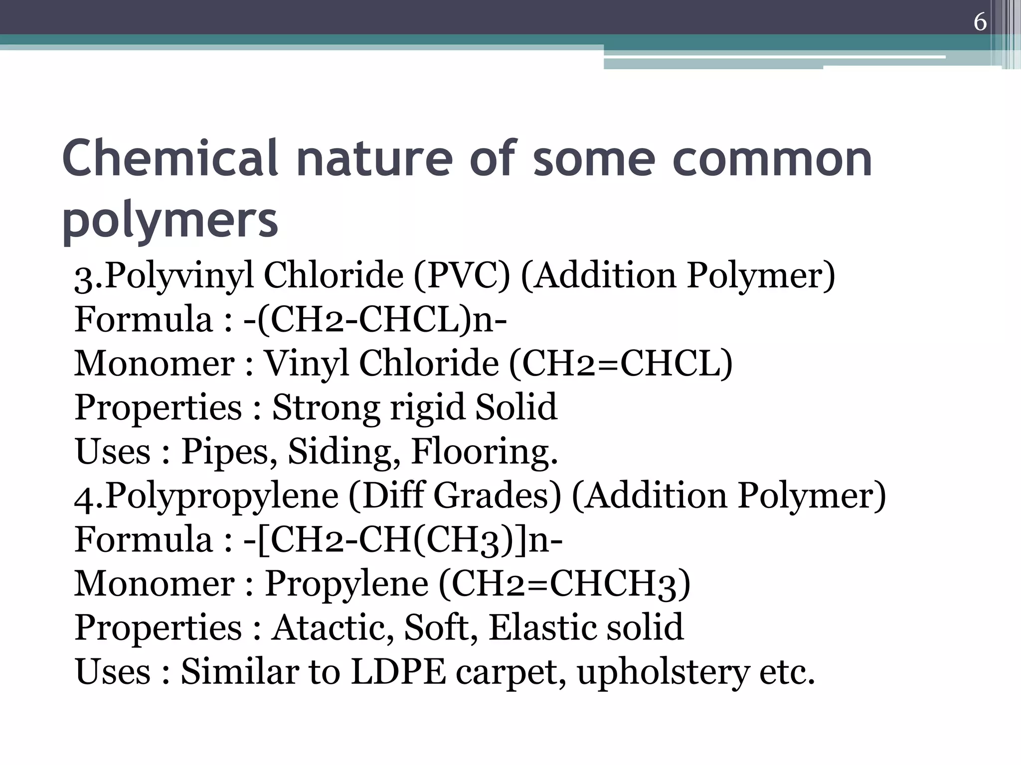 Polymers in pharmaceuticals | PPTX