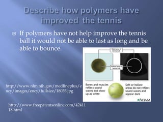 Polymers In Sports Power Point | PPTX | Sports Equipment | Sports