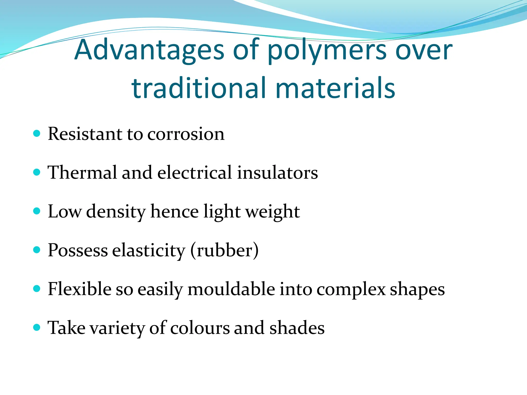 polymers for btech 1st year sem 1/2 chemistry | PPT