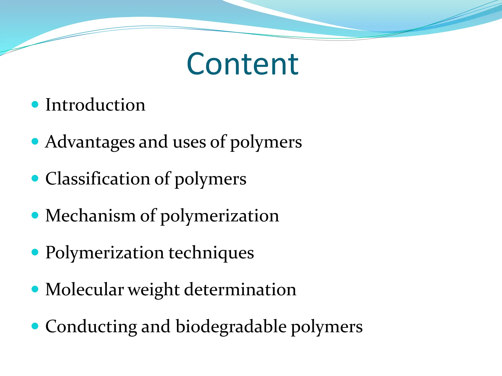 polymers for btech 1st year sem 1/2 chemistry | PPT