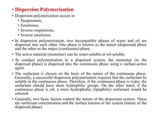 Polymers, types, synthesis, applications | PPTX