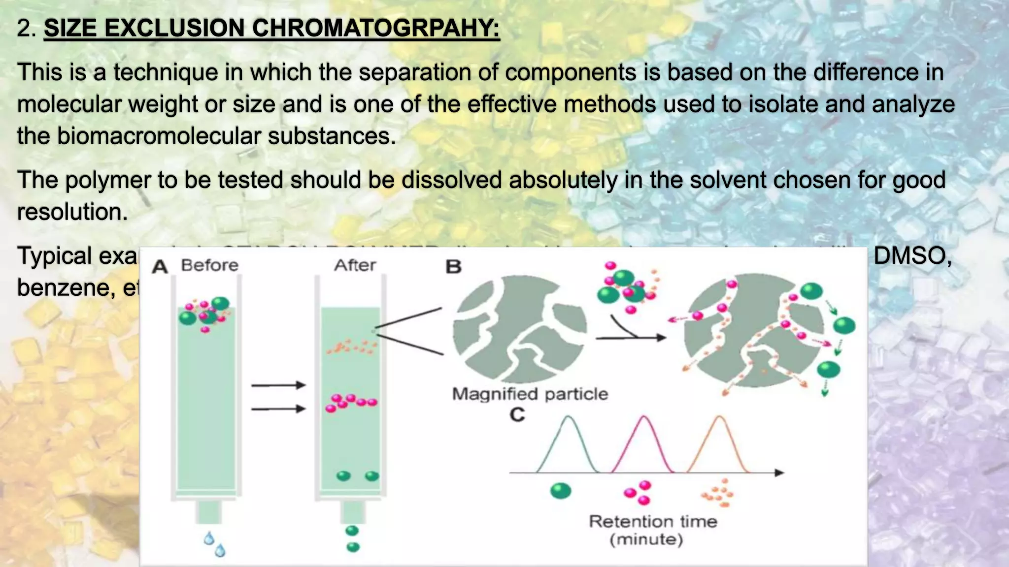 Polymers Characterisation, Polymerisation Techniques & Their Applications | PPT